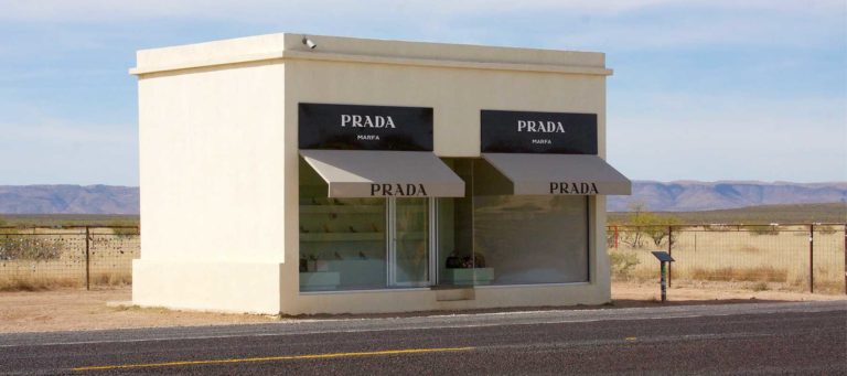 Prada Marfa, Texas ~ A Unique Roadside Attraction in the Texas Desert